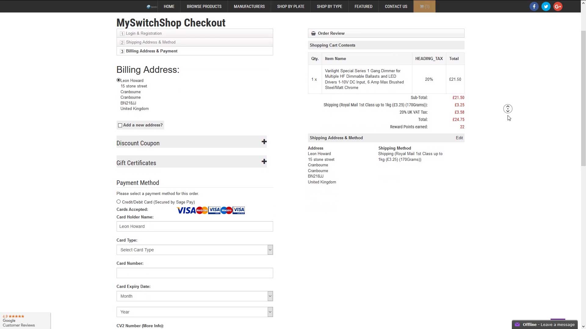 Zen Cart One Page Fast, Easy and Efficient Checkout - Evolution Webs